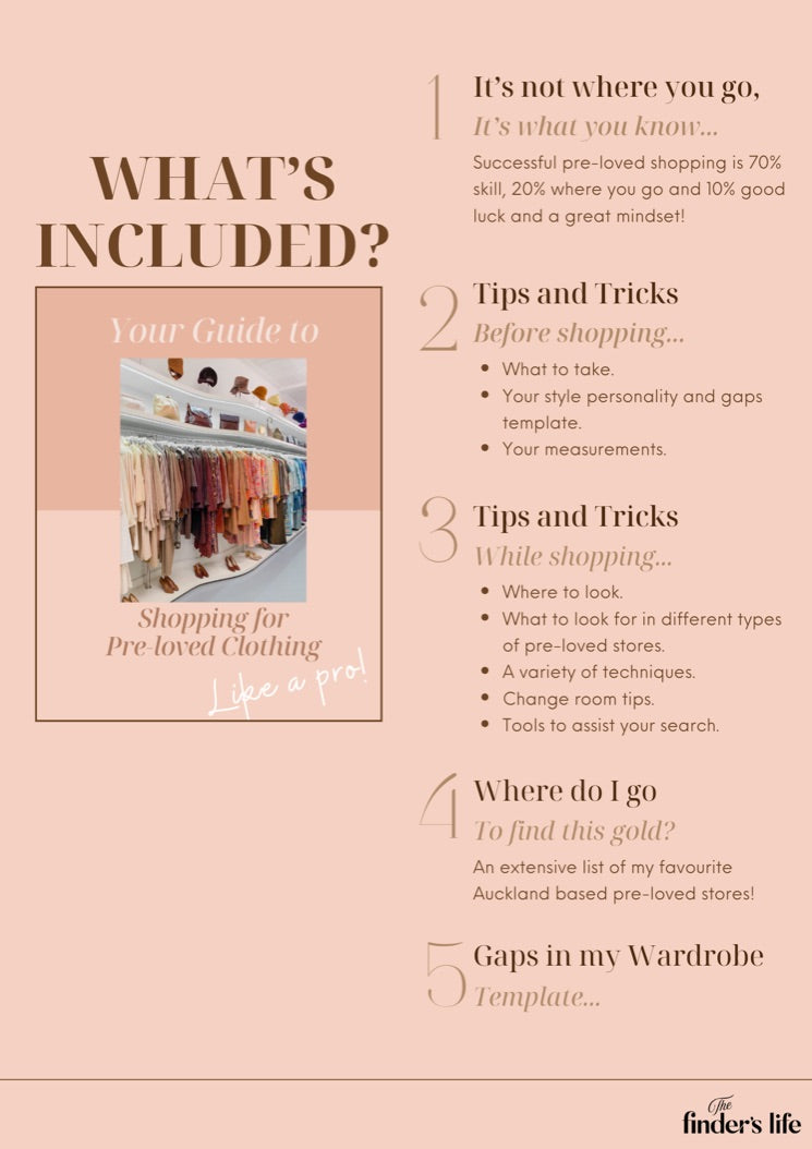 Your Guide to Shopping for Pre-loved Clothing like a PRO! – The finder ...
